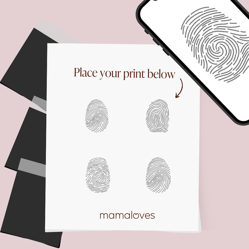 How to make a fingerprint? | MAMALOVES