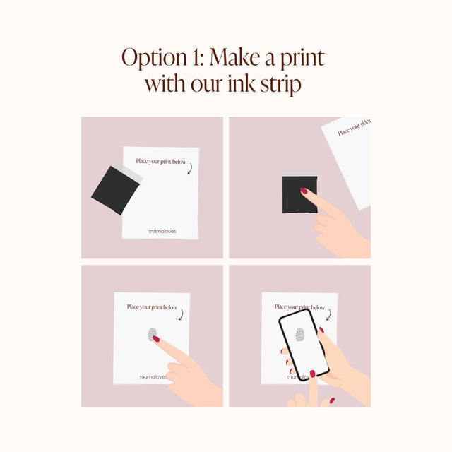 Inkstrip print prints | Personalized jewellery | MAMALOVES